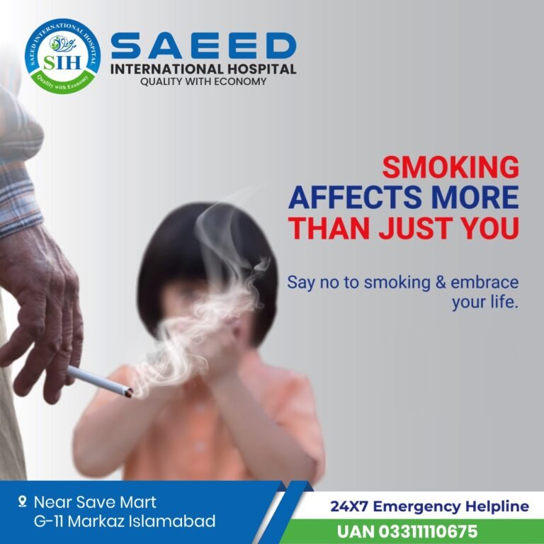 Smoking Affects More Than Just You - Saeed International Hospital